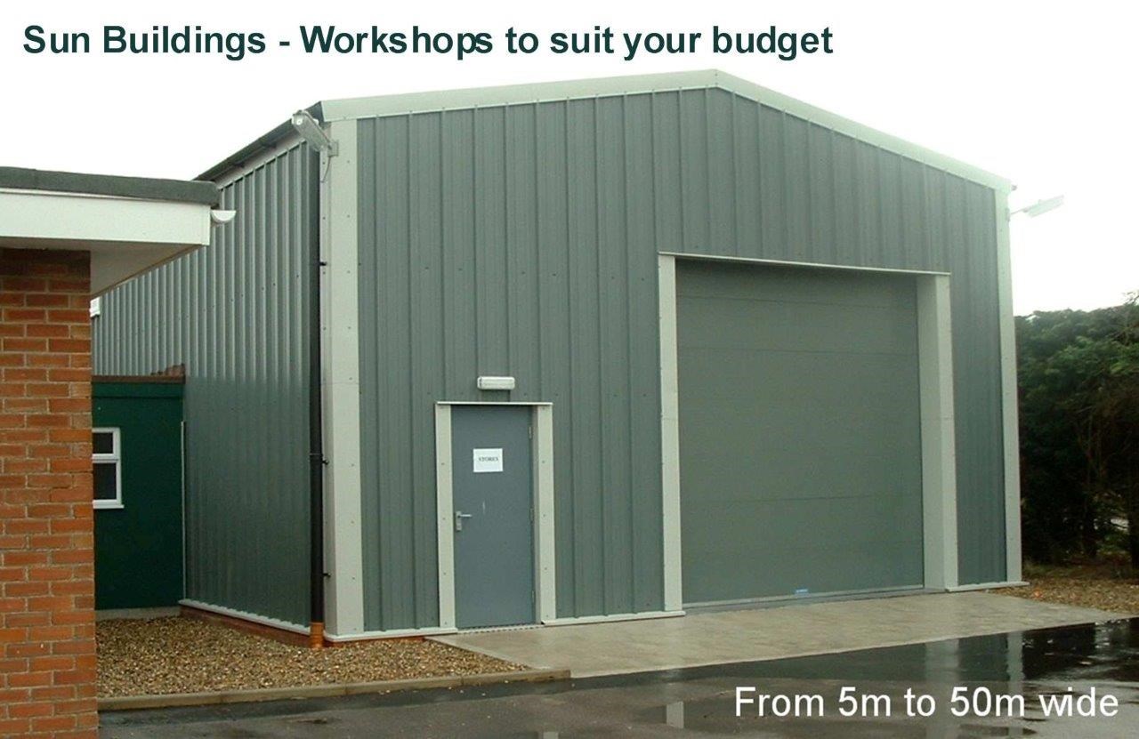 Custom Made Steel Buildings | Sun Buildings